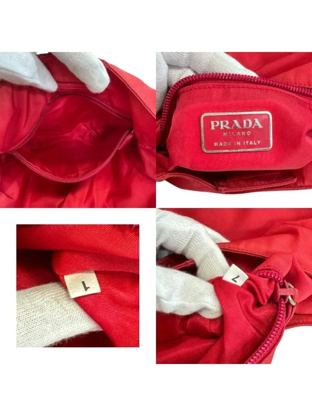 Prada | Bags | Prada Handle Shoulder Bag Side Logo | Poshmark